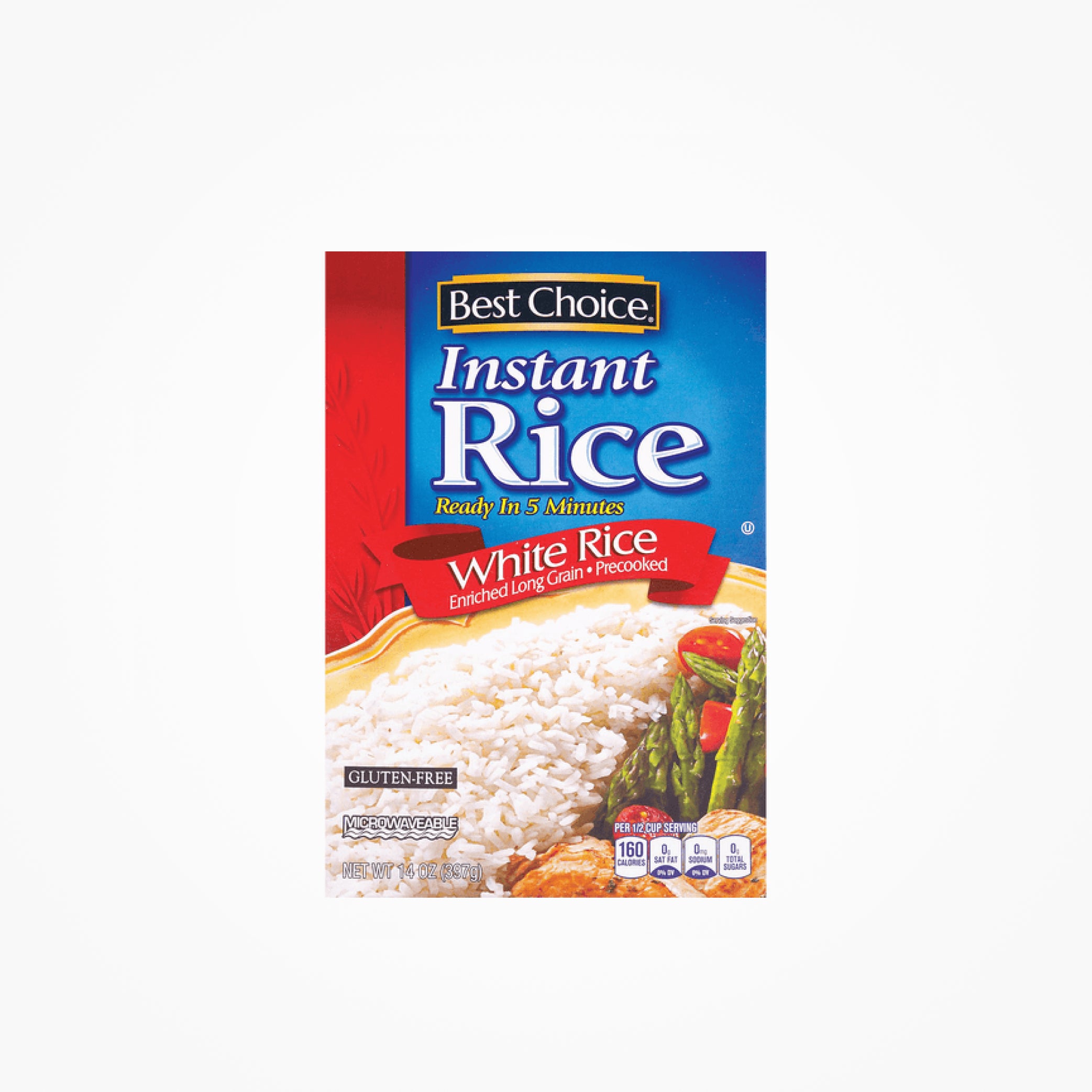 BEST CHOICE INSTANT WHITE RICE – MintMasala