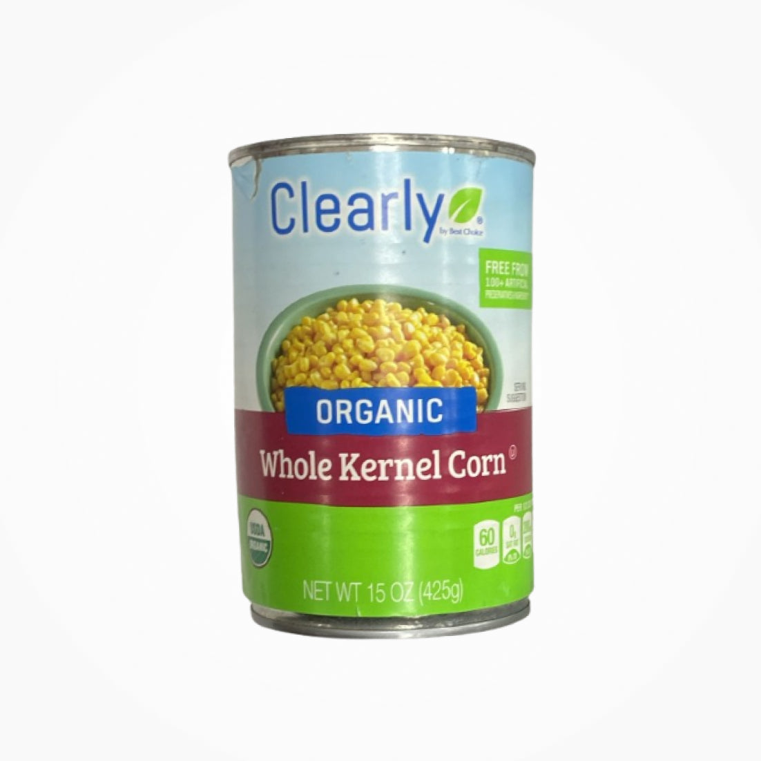 CLEARLY ORGANIC WHOLE KERNEL CORN – MintMasala