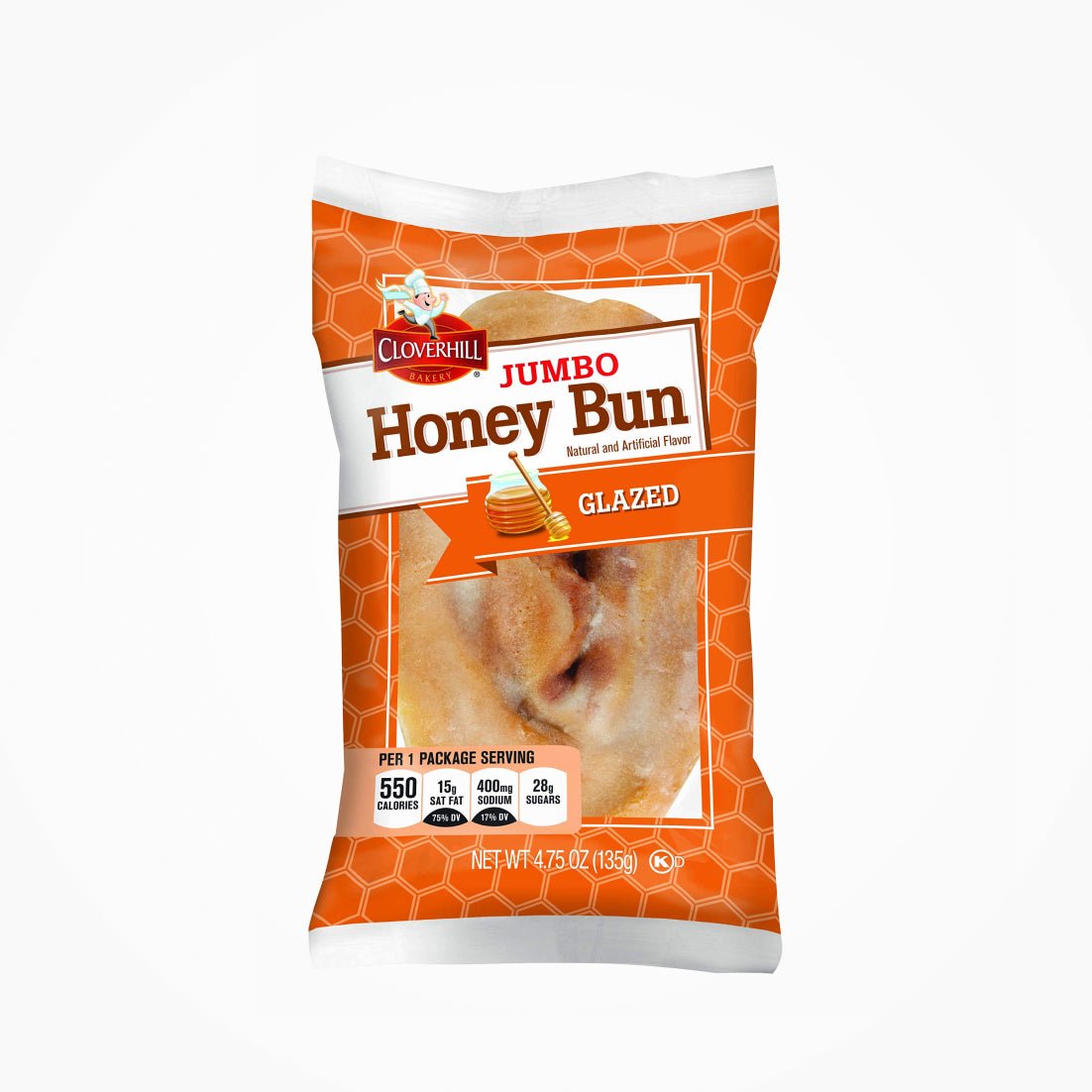 CLOVERHILL JUMBO HONEY BUN GLAZED – MintMasala