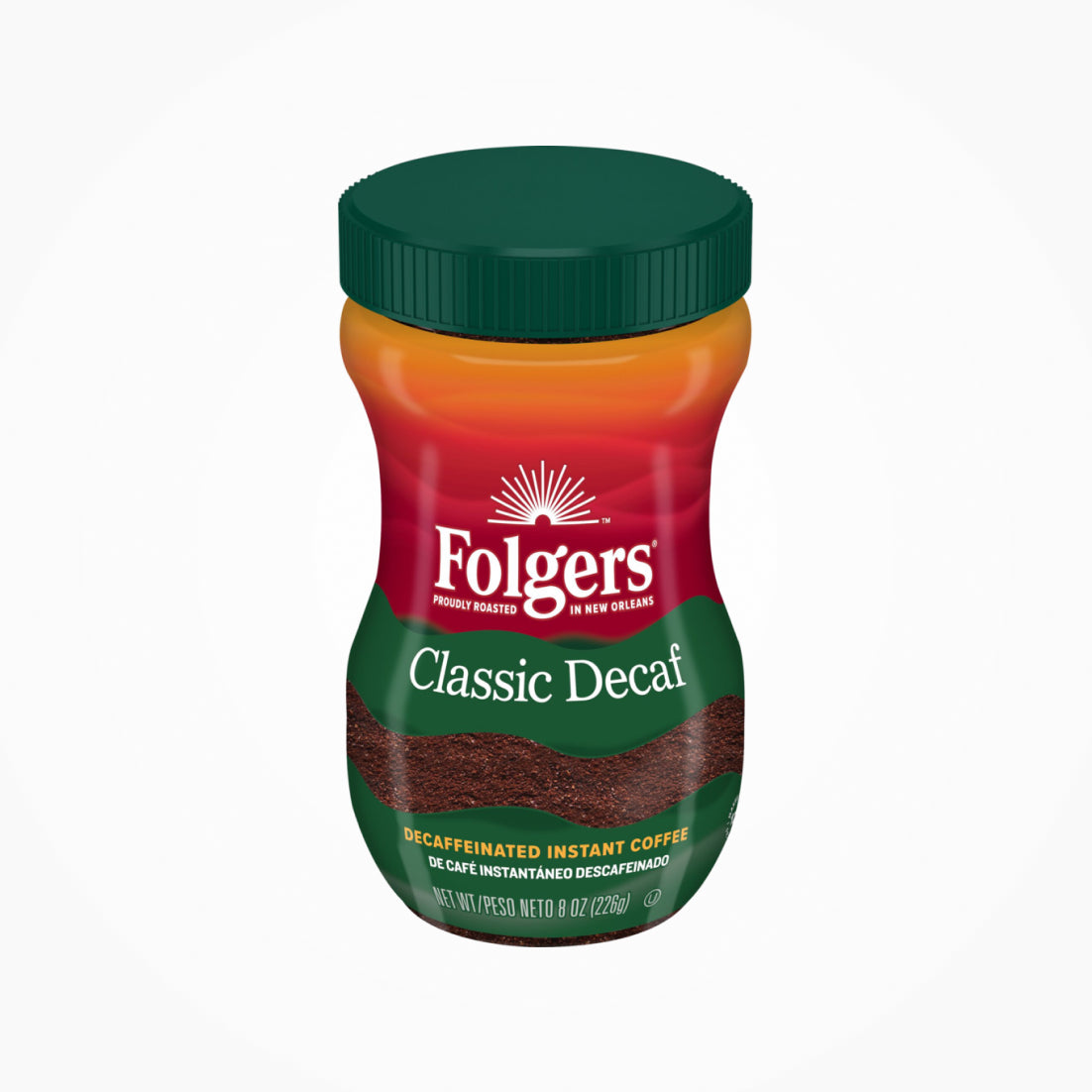 FOLGERS CLASSIC DECAF INSTANT COFFEE POWDER – MintMasala
