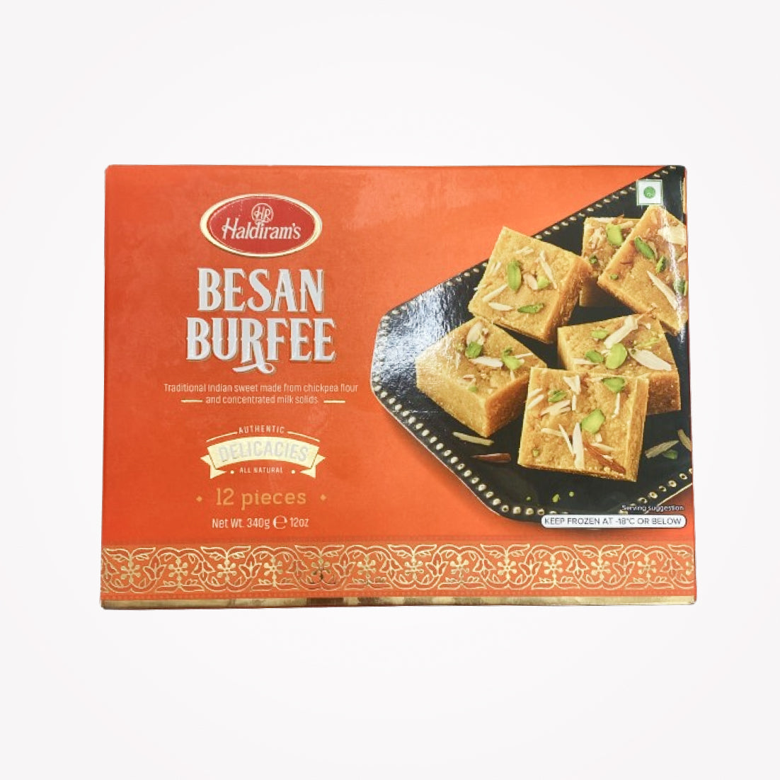 HALDIRAM'S BESAN BURFEE - 340g – MintMasala